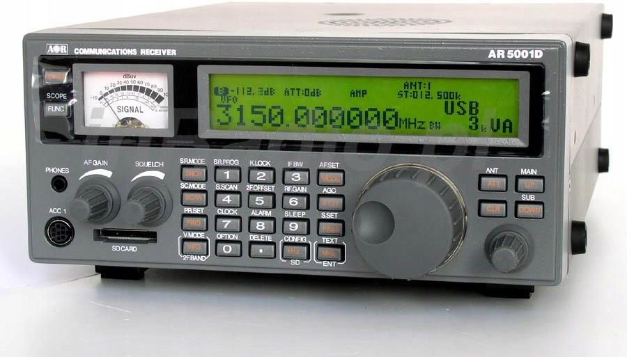 Aor AR-5001D profesjonalny odbiornik 0.04-3150MHz - Opinie i ceny na ...