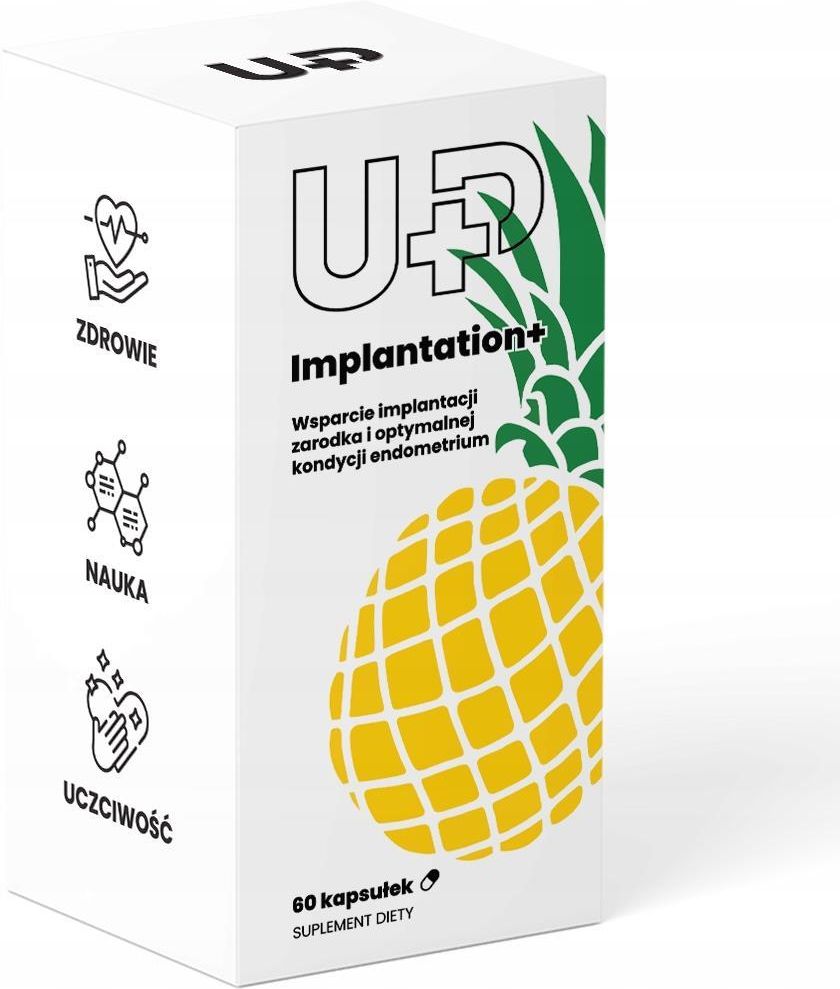 Up Health Pharma Witaminy I Minerały Dla Kobiet W Ciąży Implantation+ ...
