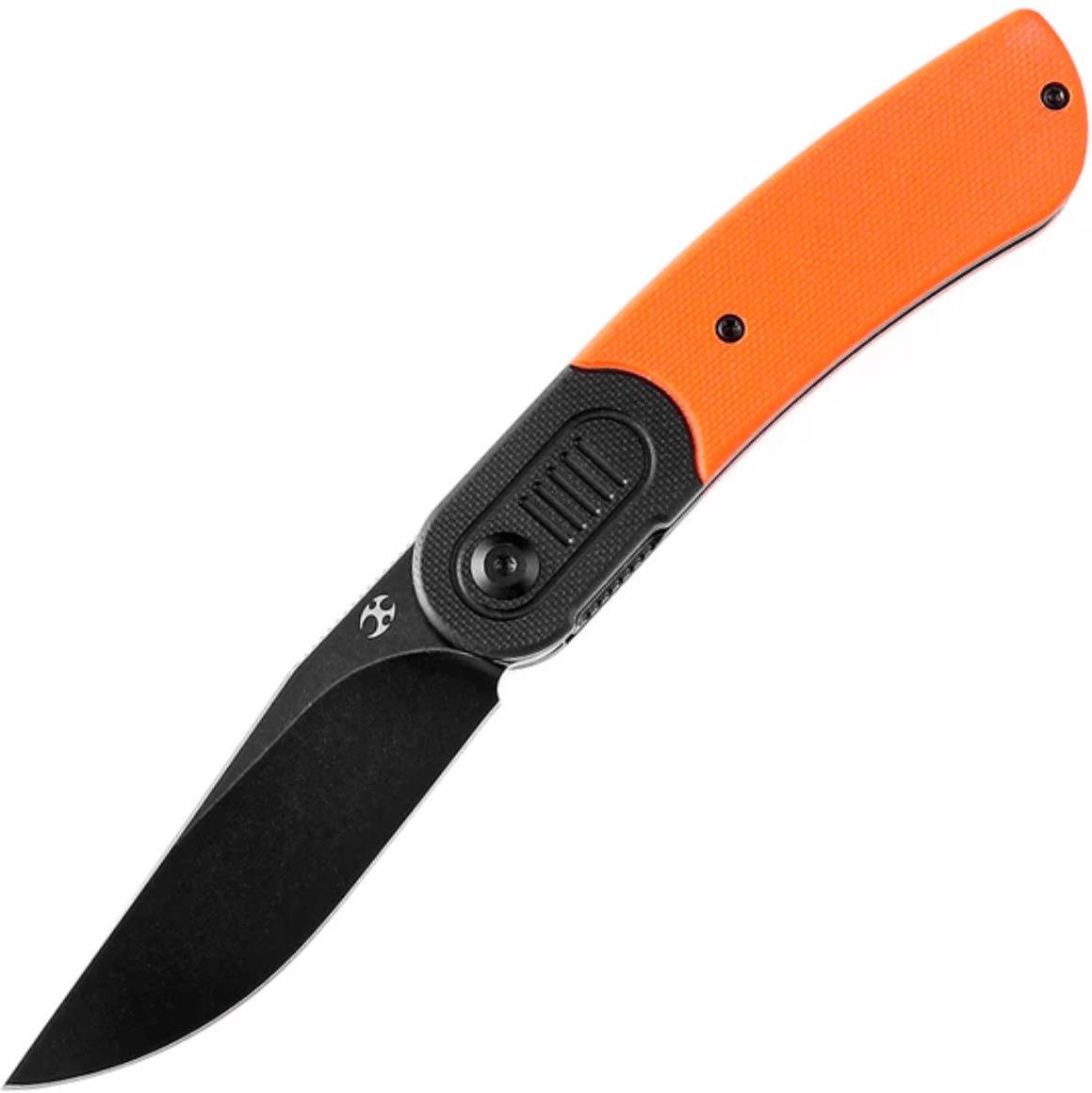 Kansept Reverie Black Stonewashed 154Cm Black And Orange G10 T2025B3 ...