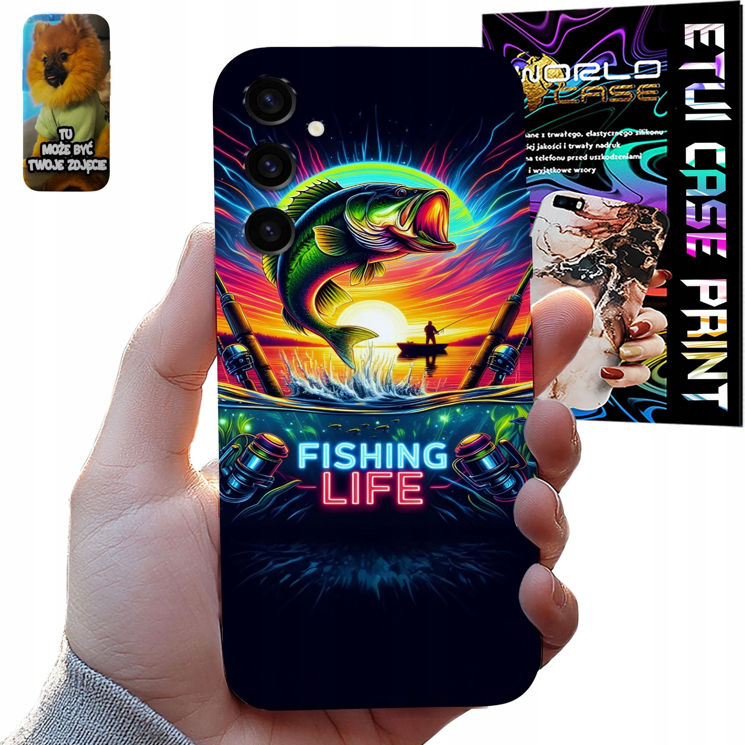 Etui Case Samsung Galaxy A24 4G Fishing Life Ryba Wedkowanie Rybak Fan ...