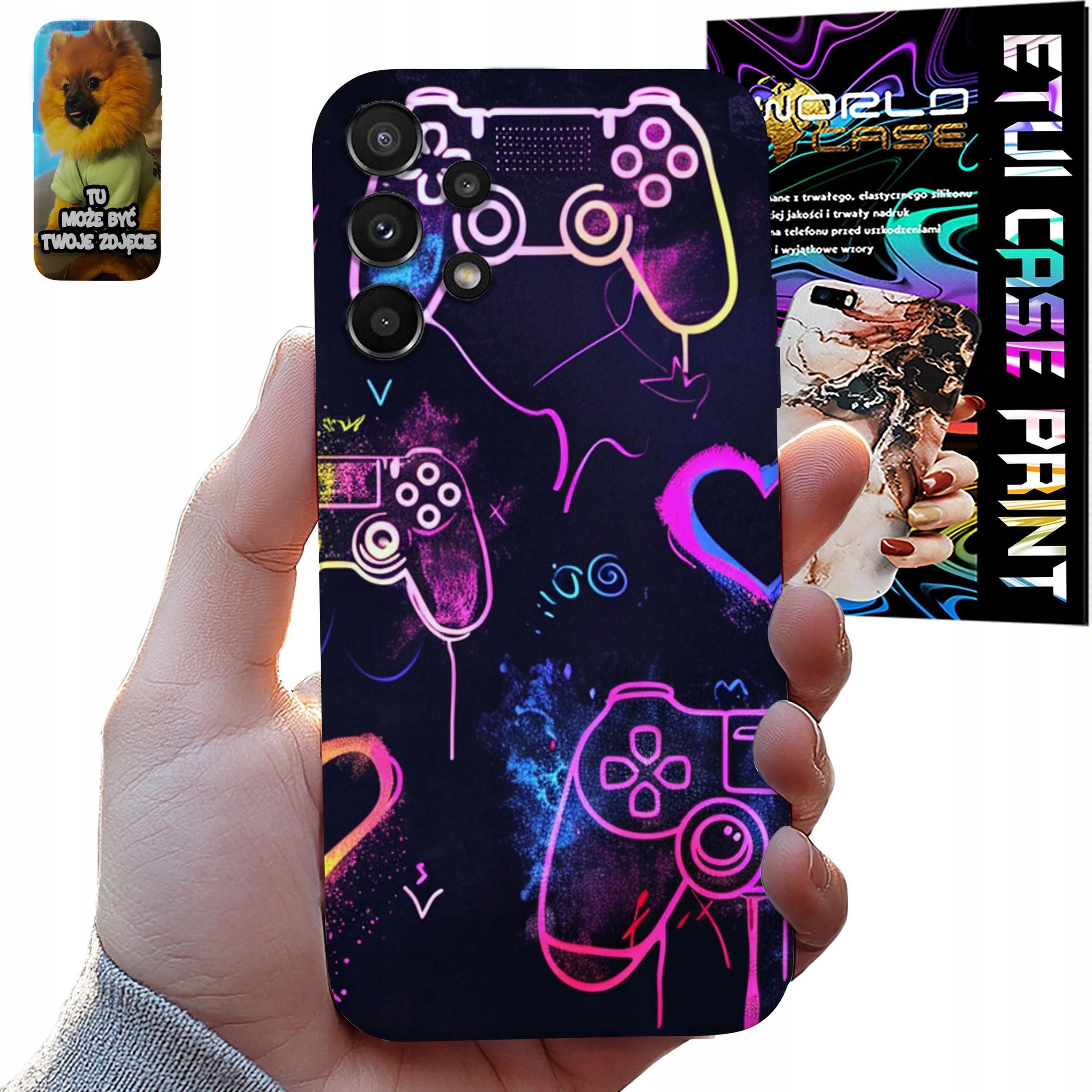 Etui Samsung Galaxy A52 A52S 5G Gamer Game Dla Gracza Szkło - Etui na ...