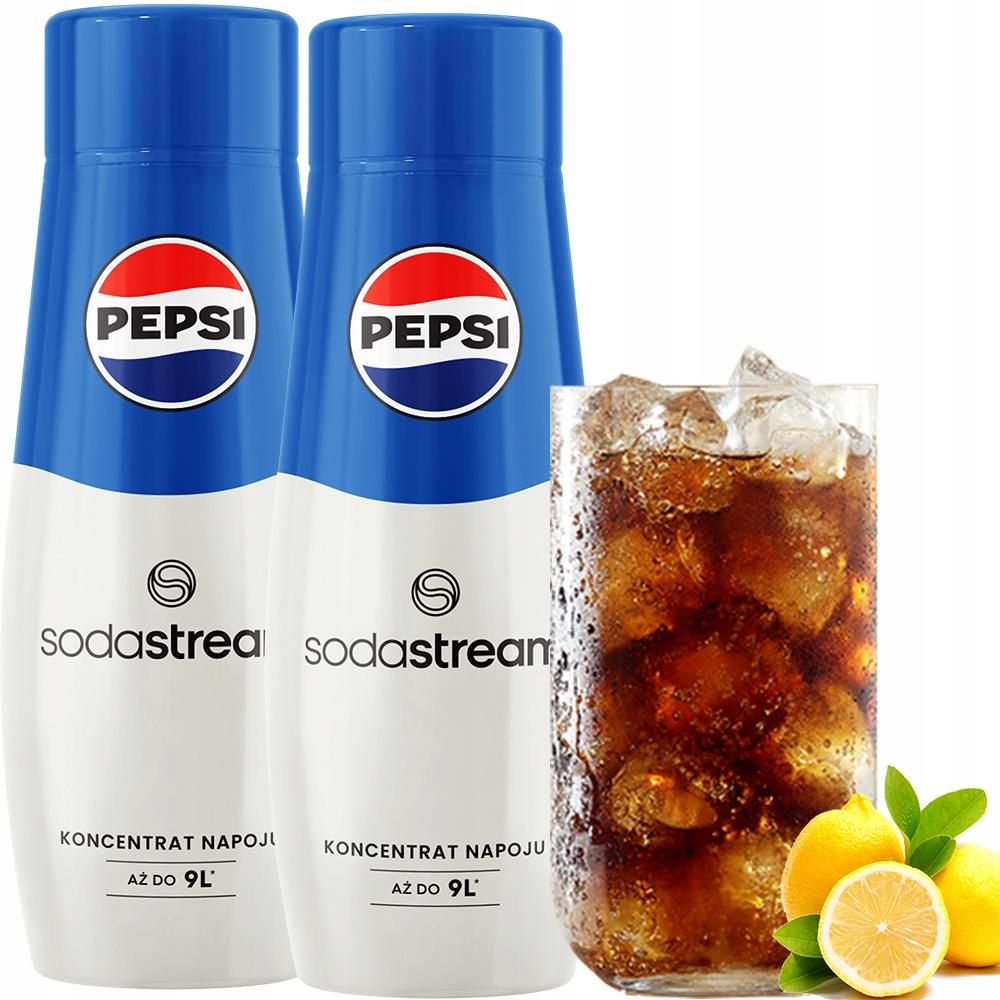 Sodastream Syrop Koncentrat Do Saturatora Wody Pepsi 2X 440ml 8719128117232 - Ceny i opinie ...