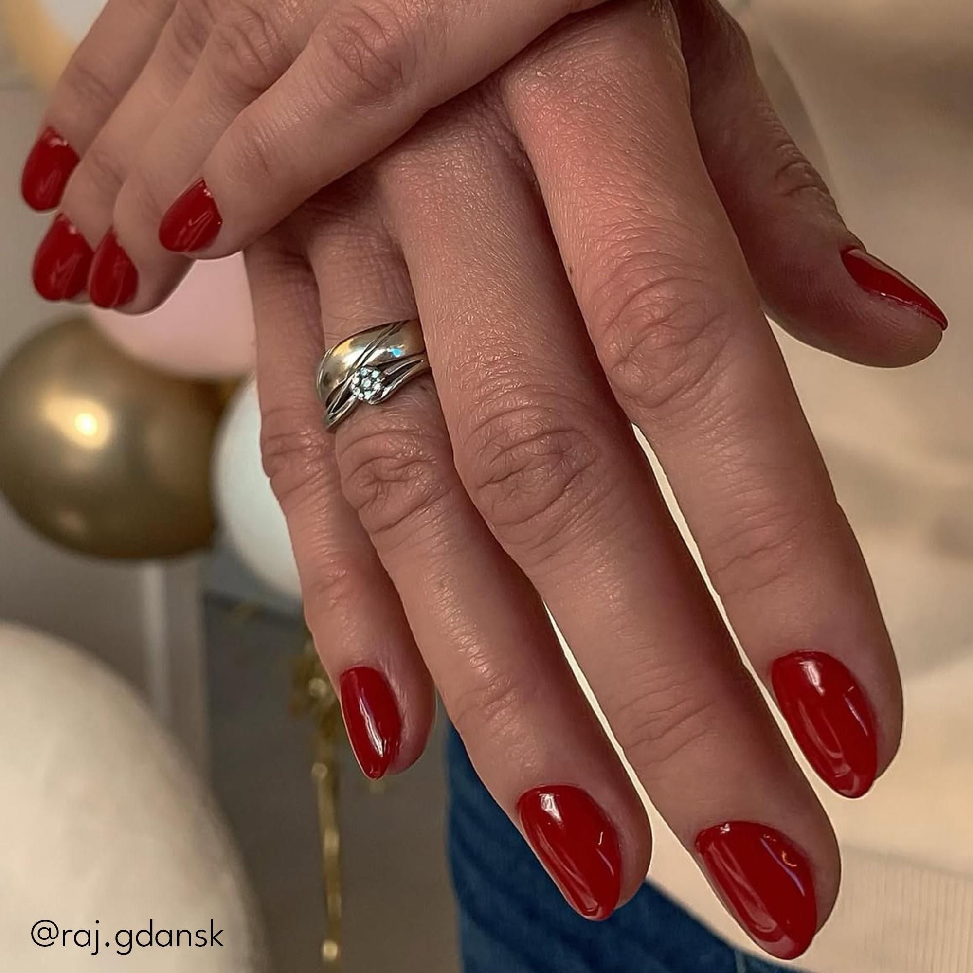 Eclair Nail lakier hybrydowy LADY RED 7ml - Opinie i ceny na Ceneo.pl