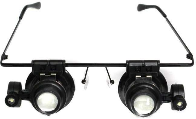 Lupa Okulary Precyzyjne Led 9892A 2 xOKO 20X - Ceny i opinie - Ceneo.pl