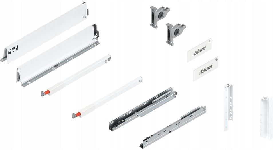 Blum Szuflada Tandembox L-500 Wysoka D Biała 30kg Antaro 16190044342 ...