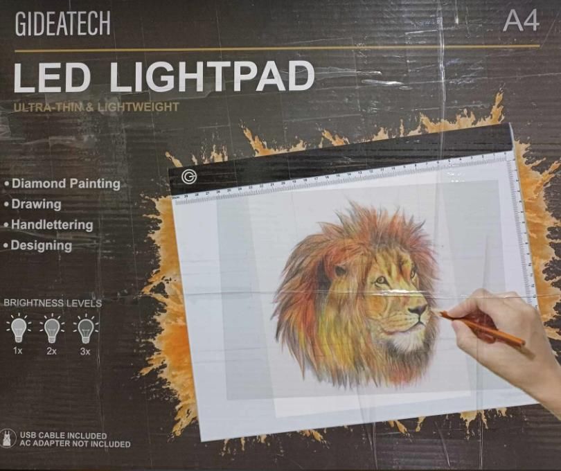 Deska Kreślarska Tablet Podświetlany Stół Do Rysowania A4 Cienki ...