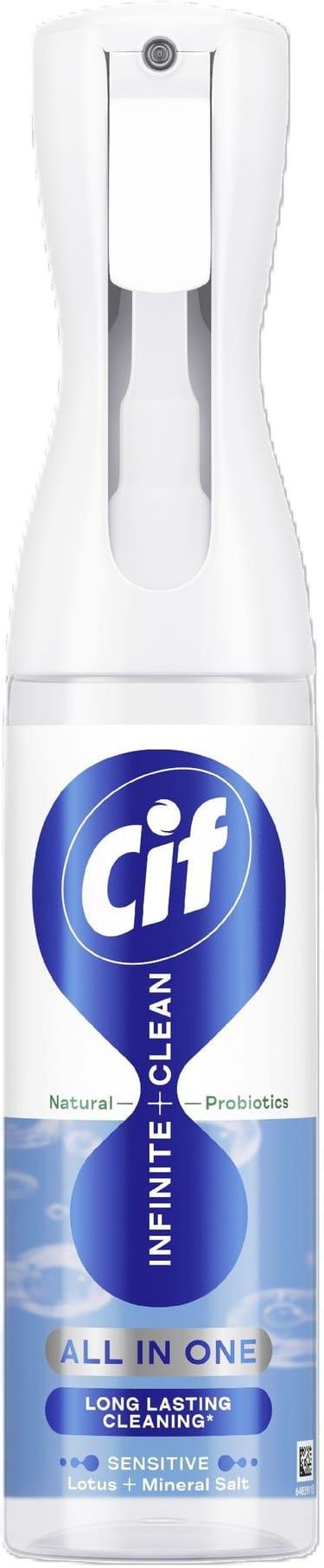 Cif Infinite Clean All in One Sensitive Lotus & Mineral Salt Spray ...