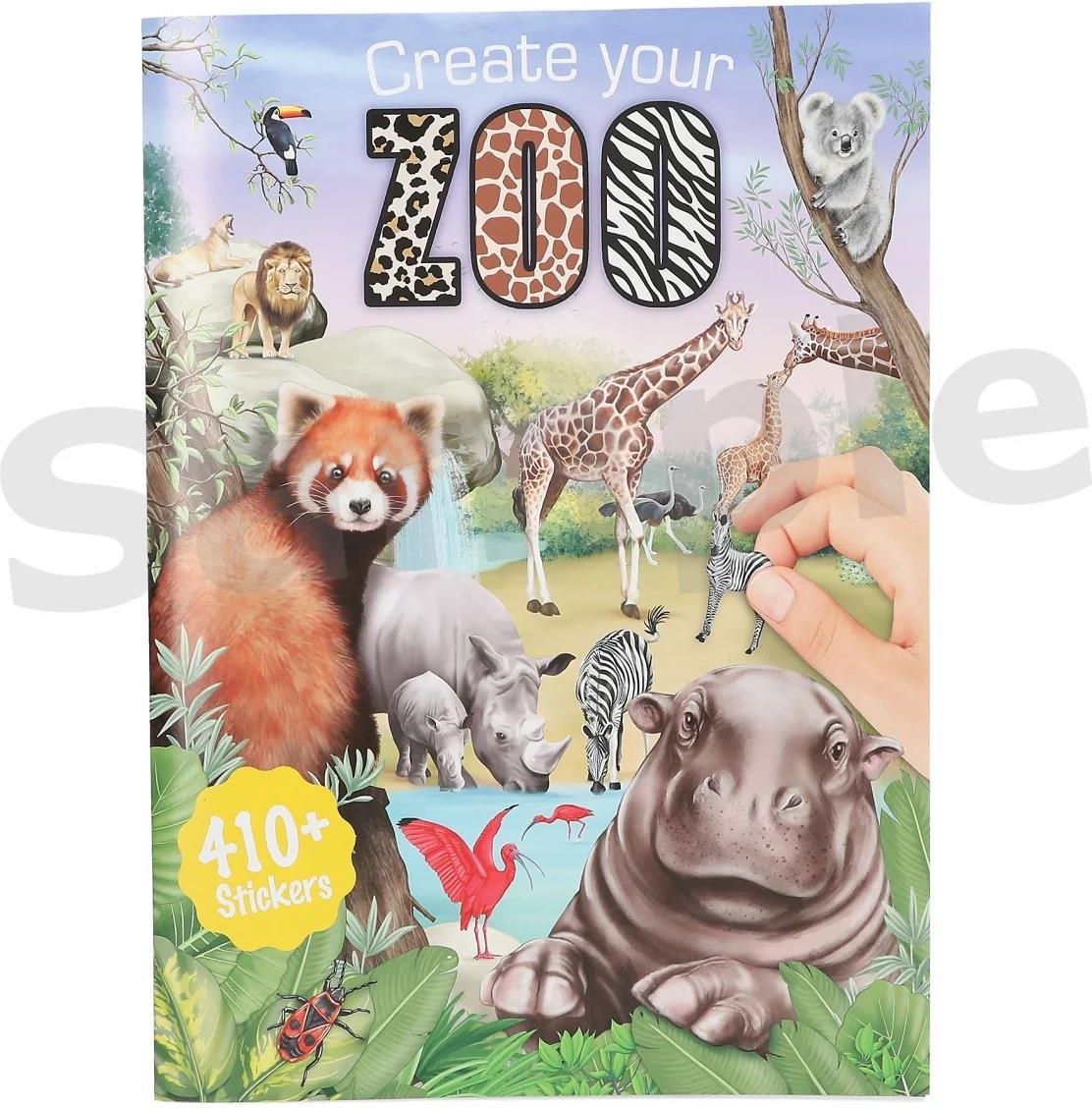 Trend Create Your Zoo Colouring Book 413607 - Ceny i opinie - Ceneo.pl