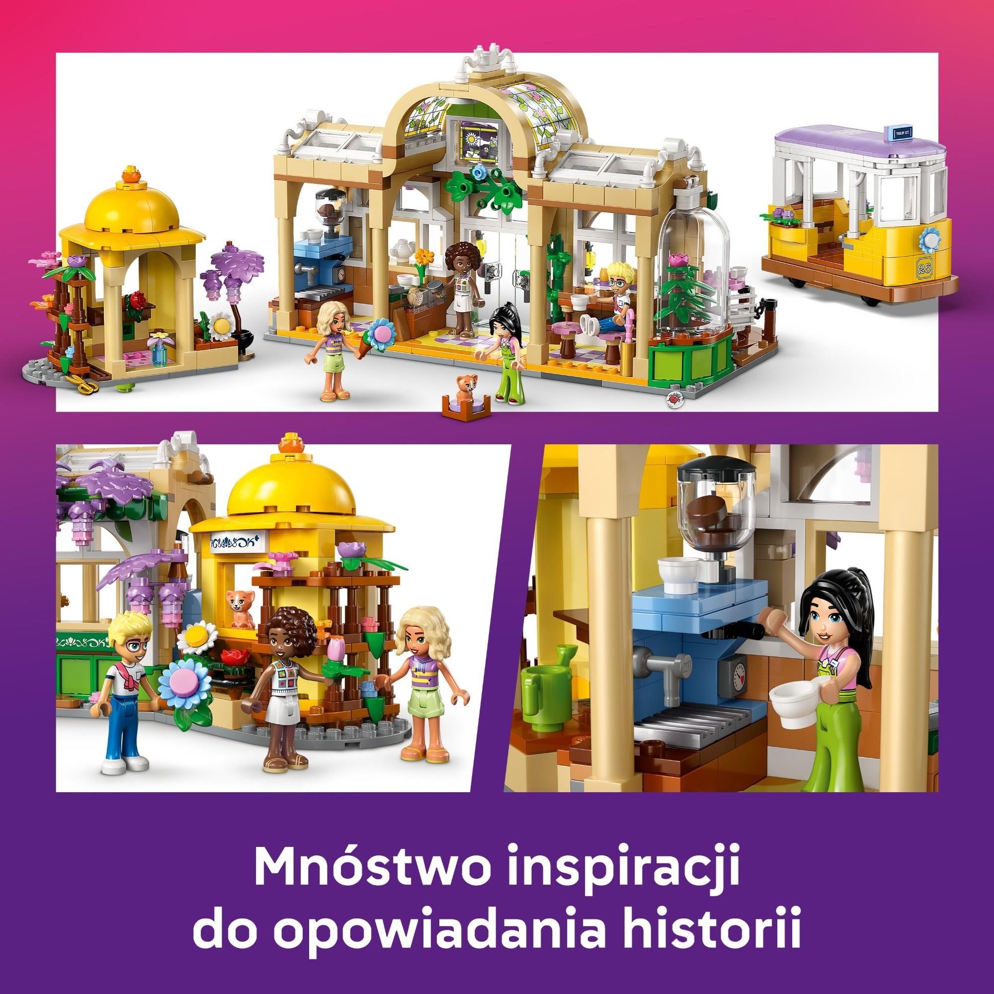 LEGO Friends 42671 Zielona kawiarnia i kwiaciarnia - Ceny i opinie ...