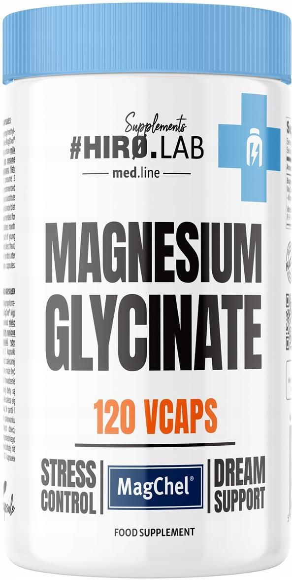 Hiro.Lab Magnesium Glycinate 120kaps. - Opinie i ceny na Ceneo.pl