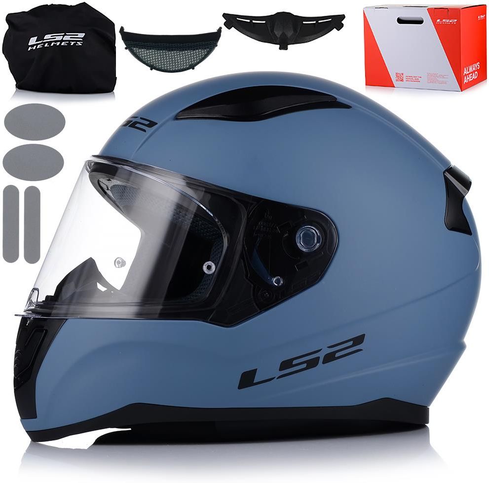 Kask motocyklowy Ls2 Ff353 Rapid Ii Misty Blue - Opinie i ceny na Ceneo.pl