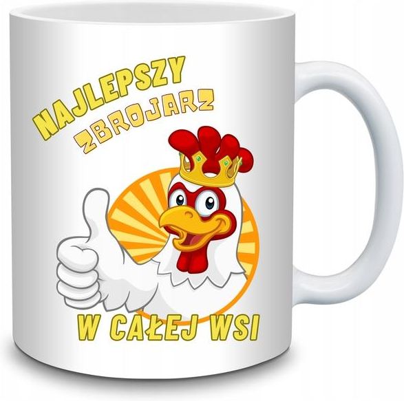 Brakweny Kubek Najlepszy Zbrojarz W Całej Wsi 330ml - Opinie i ...