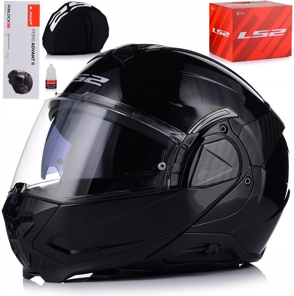 Kask motocyklowy Ls2 Ff910 Advant Ii Solid Czarny - Opinie i ceny na Ceneo.pl