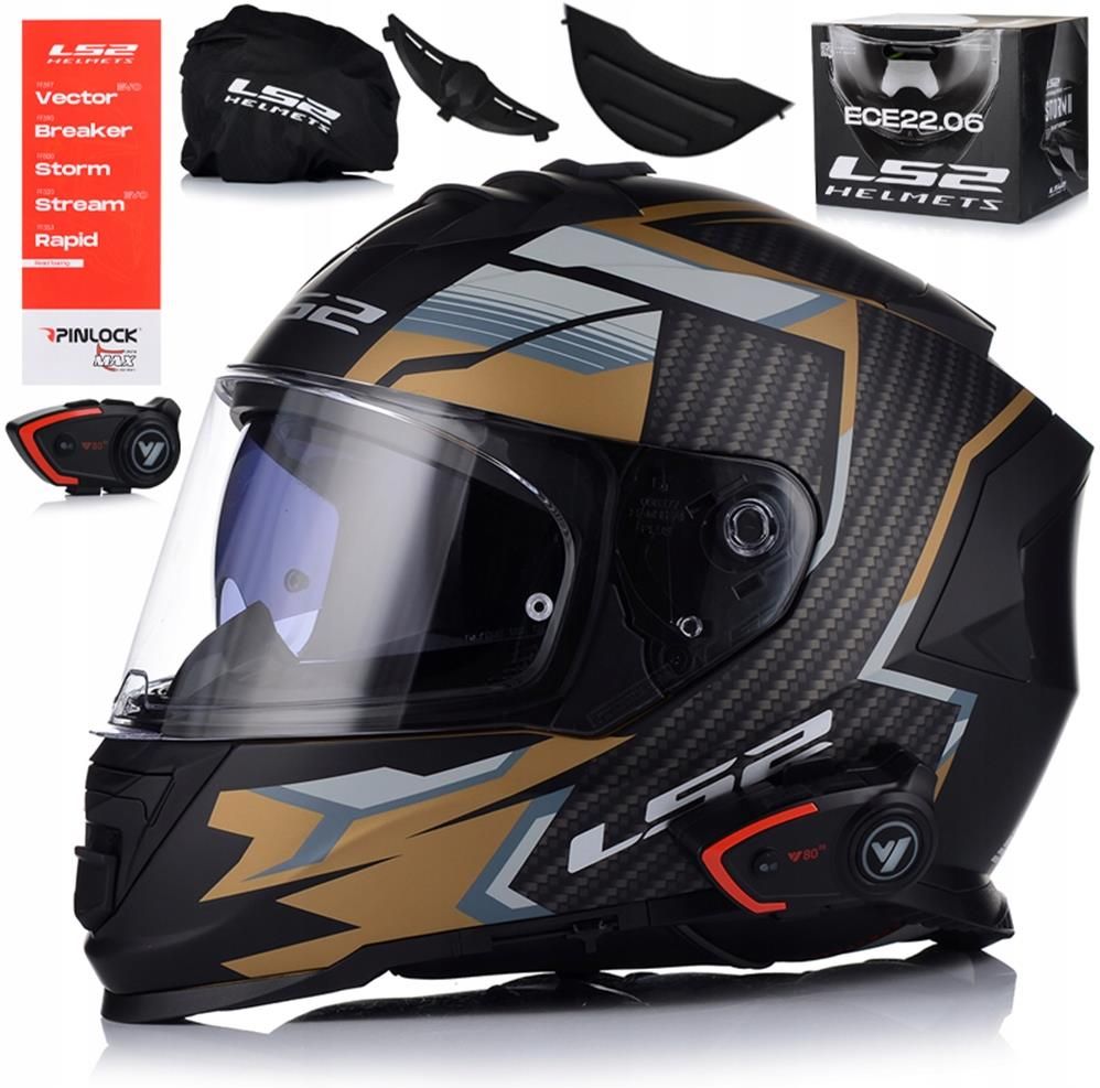 Kask motocyklowy Ls2 Ff800 Storm Ii Tracker - Opinie i ceny na Ceneo.pl