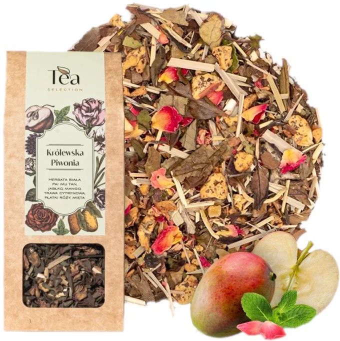 Herbata Tea Selection Herbata Biała Królewska Piwonia 50g - Ceny i ...