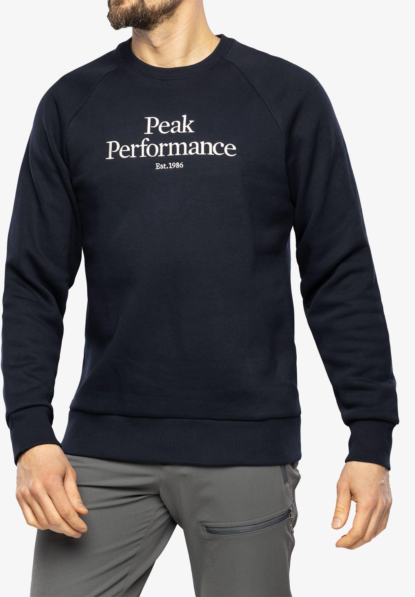 Bluza Męska Peak Performance Original Crew - Blue Shadow - Ceny i opinie - Ceneo.pl
