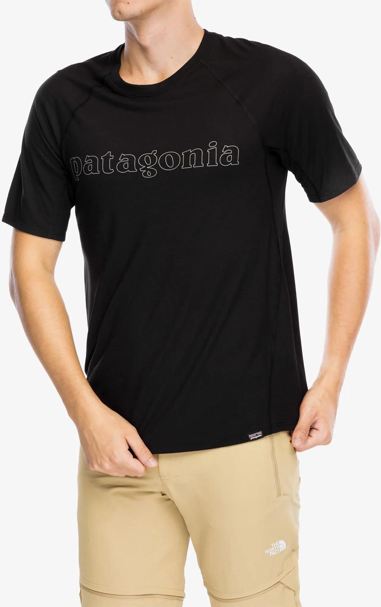 Koszulka Szybkoschnąca Patagonia Cap Cool Trail Graphic Shirt - Outline ...