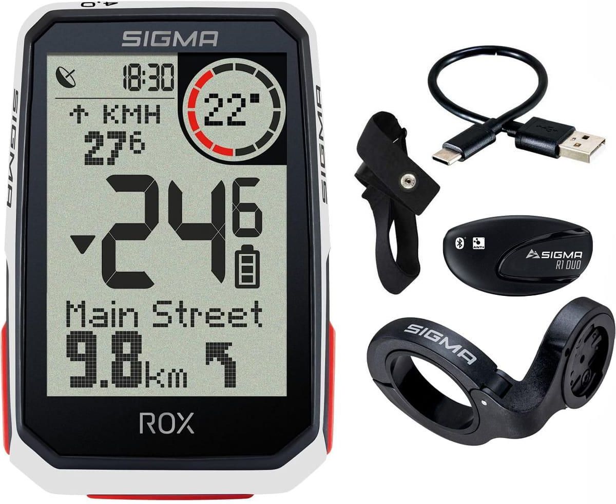 Bezprzewodowy licznik rowerowy SIGMA Sport ROX 4.0 ENDURANCE GPS z ...