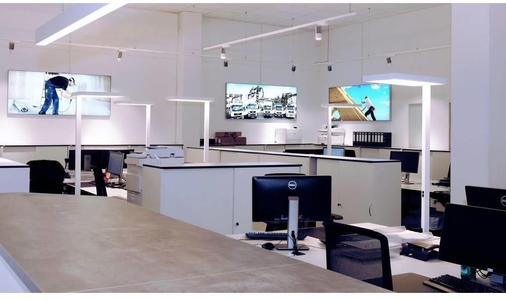 Lampa Deko Light Lampa Stojąca Office One 343034 Led Wbudowany Na Stałe ...