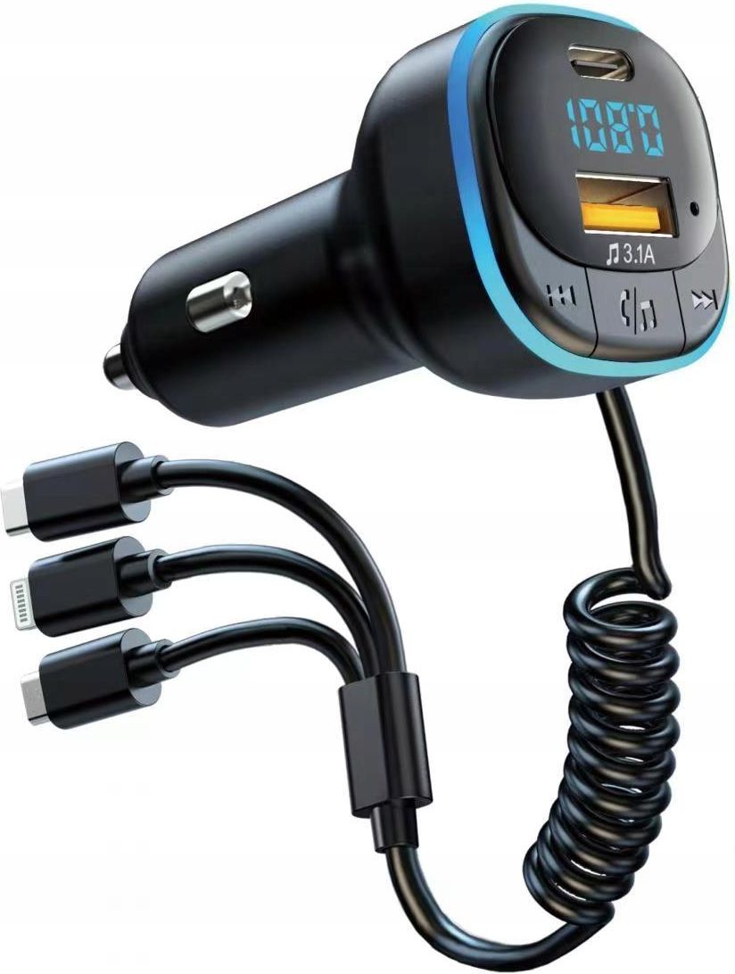 Transmiter FM DMR car_usb_charger_3w1 (C31) - Opinie i ceny na Ceneo.pl
