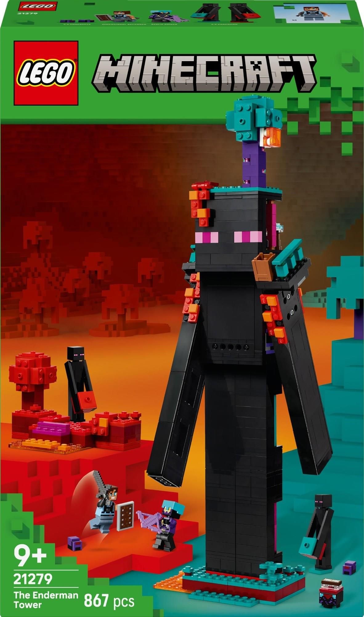 LEGO Minecraft 21279 Wieża Endermana - Ceny i opinie - Ceneo.pl