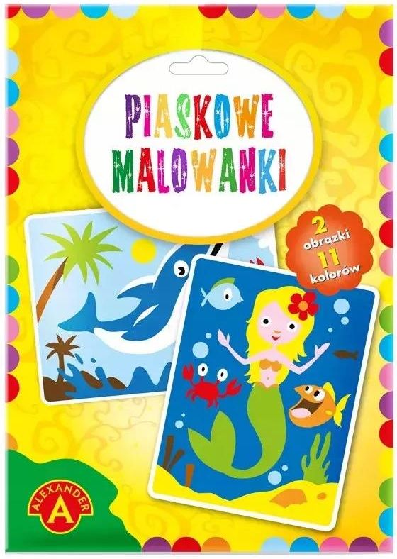 Piaskowe Malowanki Syrenka I Delfin - Ceny i opinie - Ceneo.pl