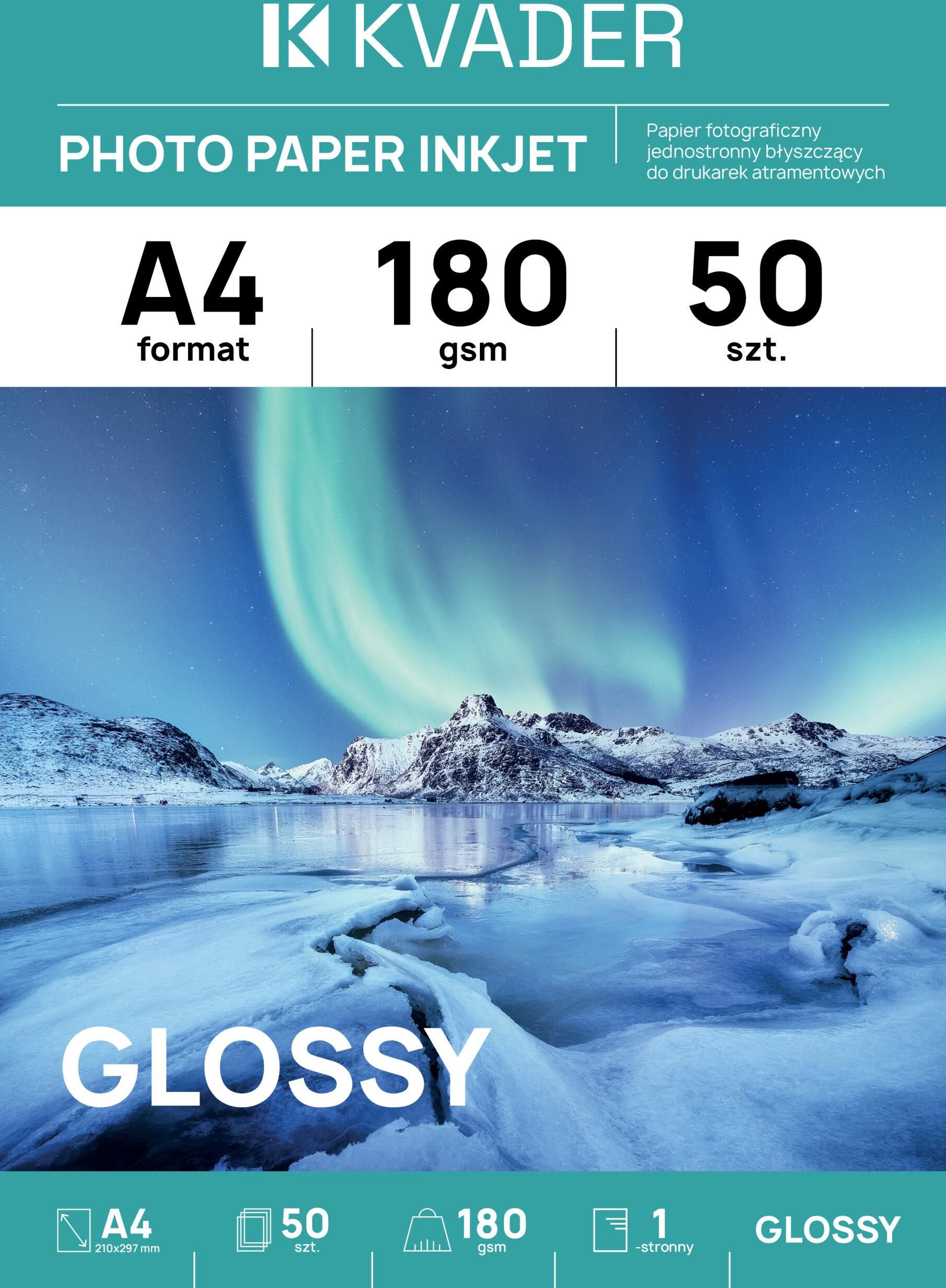 Papier Błyszczący A4 Do Zdjęć Foto 180G 50szt. Drukarek Atramentowych - Ceny i opinie - Ceneo.pl