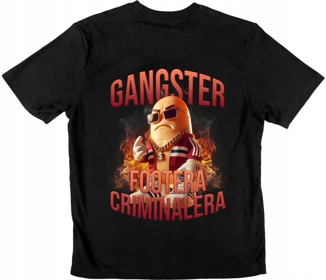 Koszulka śmieszna brainrot Gangster Footera M Czarny - Ceny i opinie ...