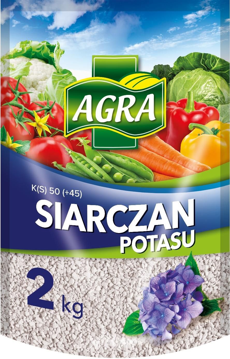 Nawóz Agra Nawóz Uniwersalny Siarczan Potasu 2kg - Ceny i opinie - Ceneo.pl