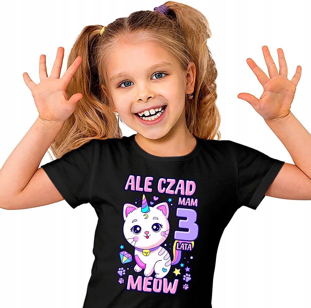 Koszulka Dziecięca Urodzinowa Unicat Kot Ale Czad Mam 3 Lata 158-164 - Ceny i opinie - Ceneo.pl