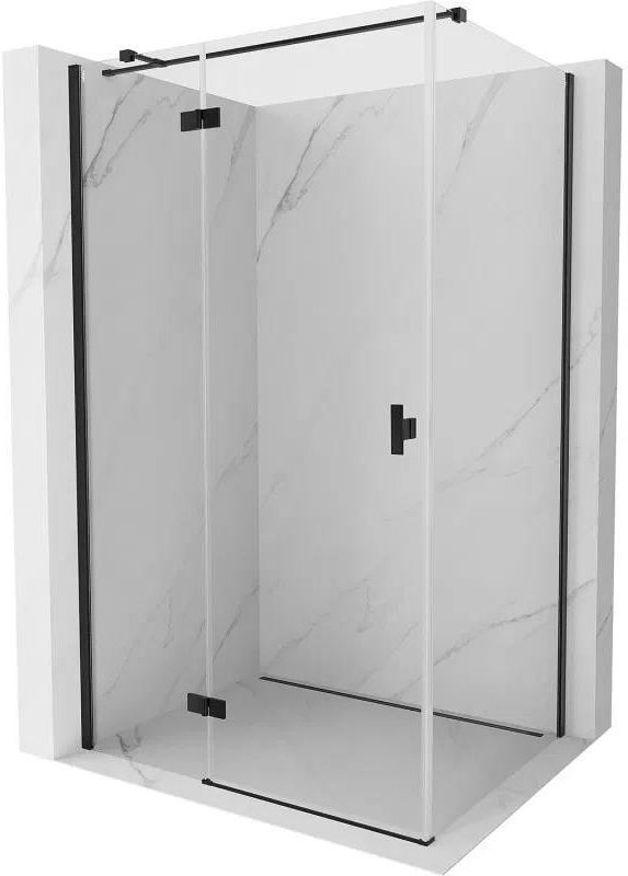 Kabina prysznicowa Mexen Mist H T 80x90 Czarna 8A5T-080-090-70-00-L - Opinie i ceny na Ceneo.pl