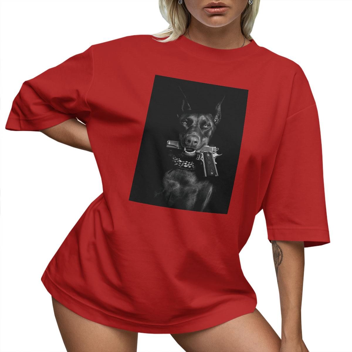 Modna Sukienka Damska Mini Krótka Koszulka Oversize Na Lato Dużo Wzorów ...