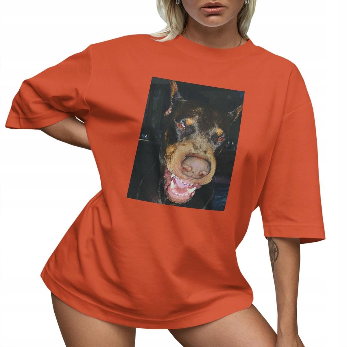 Modna Sukienka Damska Mini Krótka Koszulka Oversize Na Lato Dużo Wzorów ...