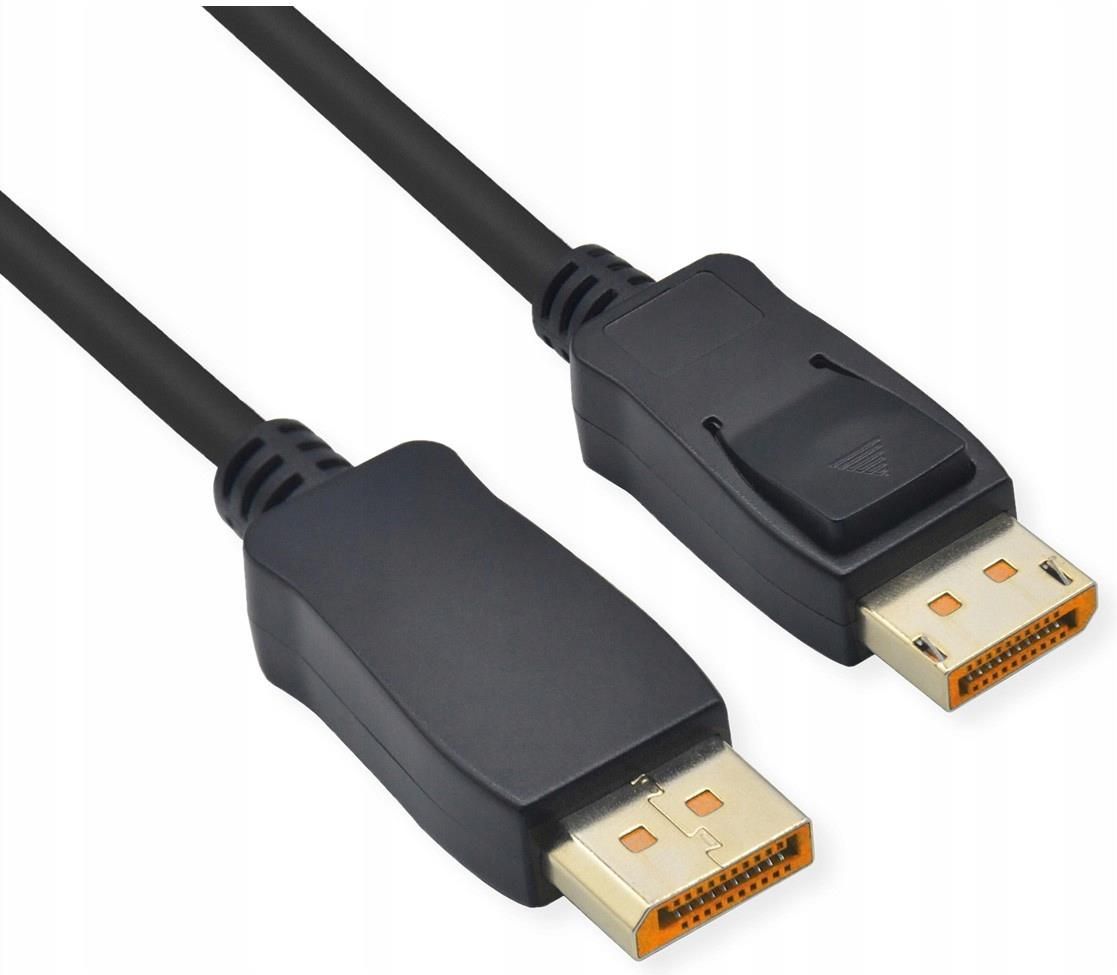 Roline DisplayPort, v2.1 Czarny 2 m (C250341) - Opinie i ceny na Ceneo.pl
