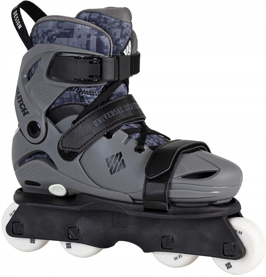 Rolki Usd Glitch Adjustable Dla Dzieci Rolki Agresywne Grey/Black - Cena i Opinie - Ceneo.pl