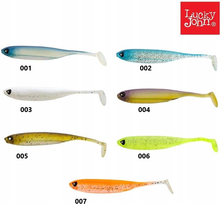 Lucky John Makora Shad Tail 3D 3 007 7szt 140406007 - Ceny i opinie ...