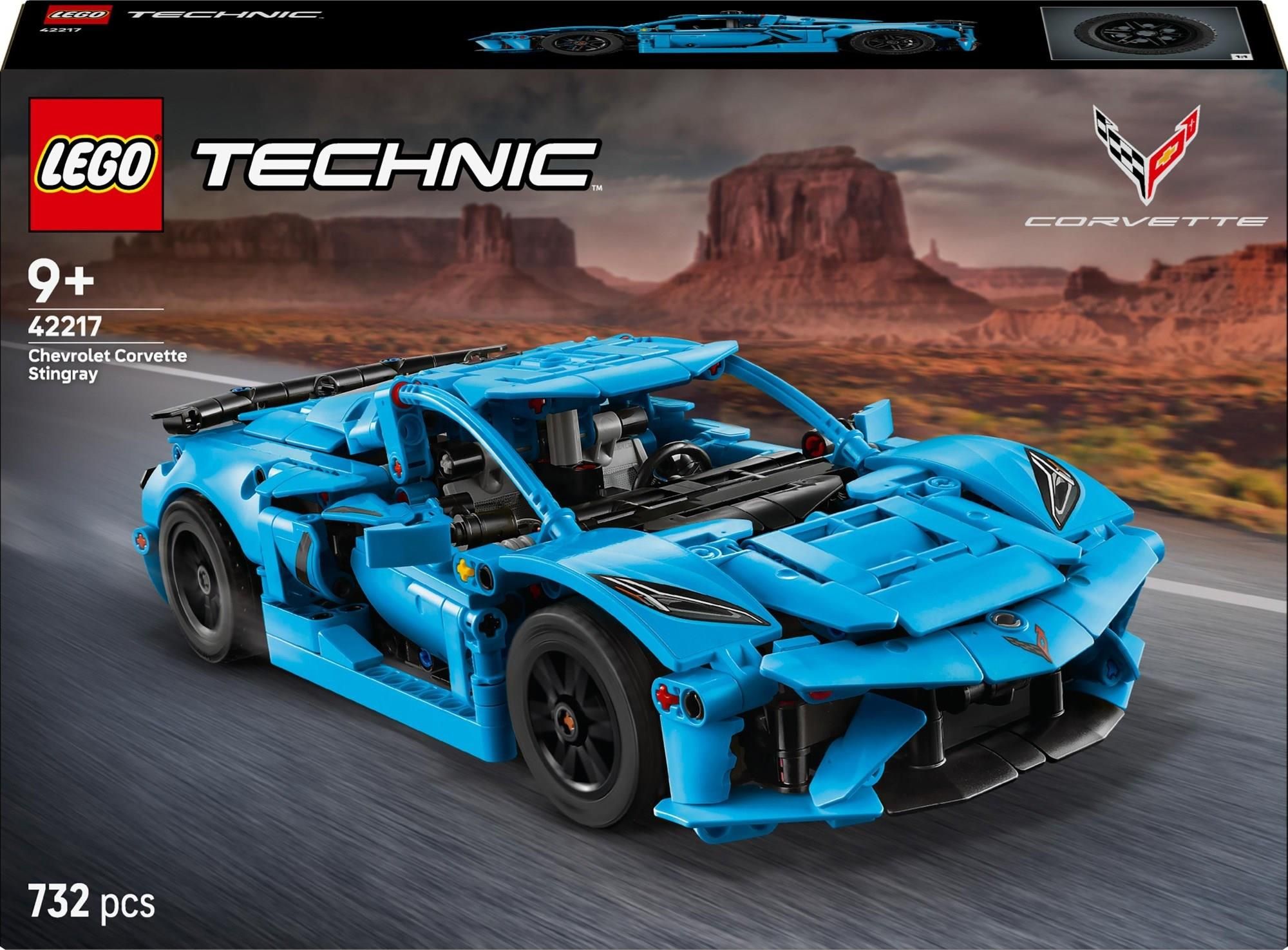 LEGO Technic 42217 Niebieski Chevrolet Corvette Stingray - Ceny i ...