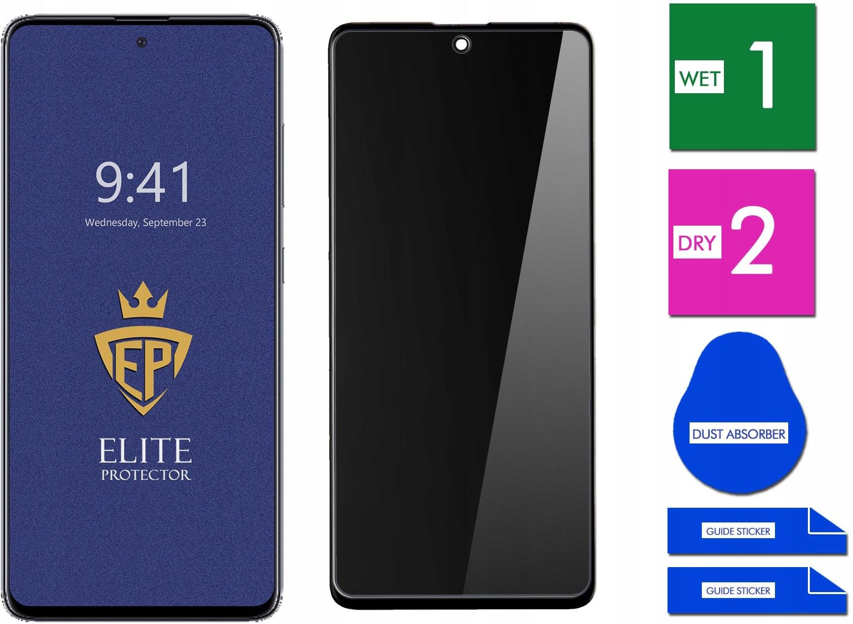 Elite Szkło Prywatyzujące Na Telefon Samsung Galaxy A51 Hartowane 9H 5D - Opinie i ceny na Ceneo.pl