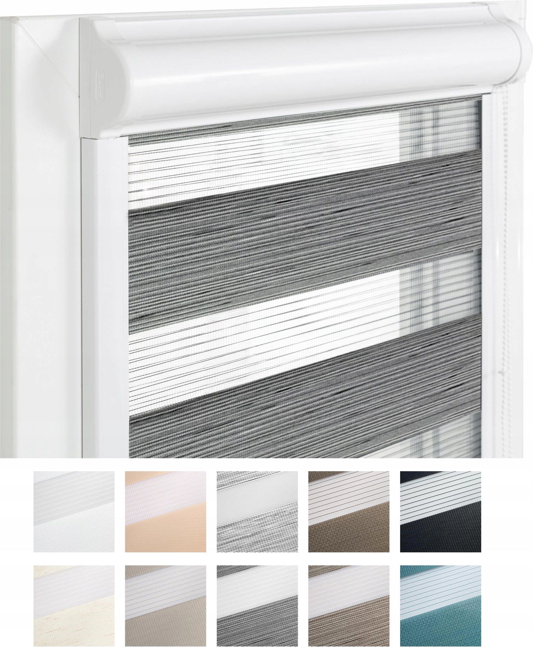 Praskdesign Roleta Dzień-Noc Premium W Kasecie Przestrzennej 102X150 ...