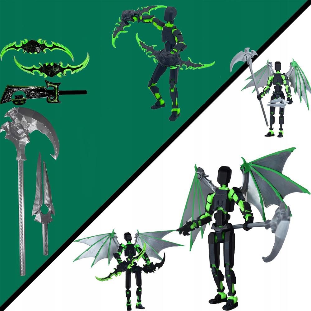 Bedee Figurek Akcji Ponury Żniwiarz 3D Sztuk Ruchome Stawy Design 13Cm 6TY11611100 - Ceny i ...