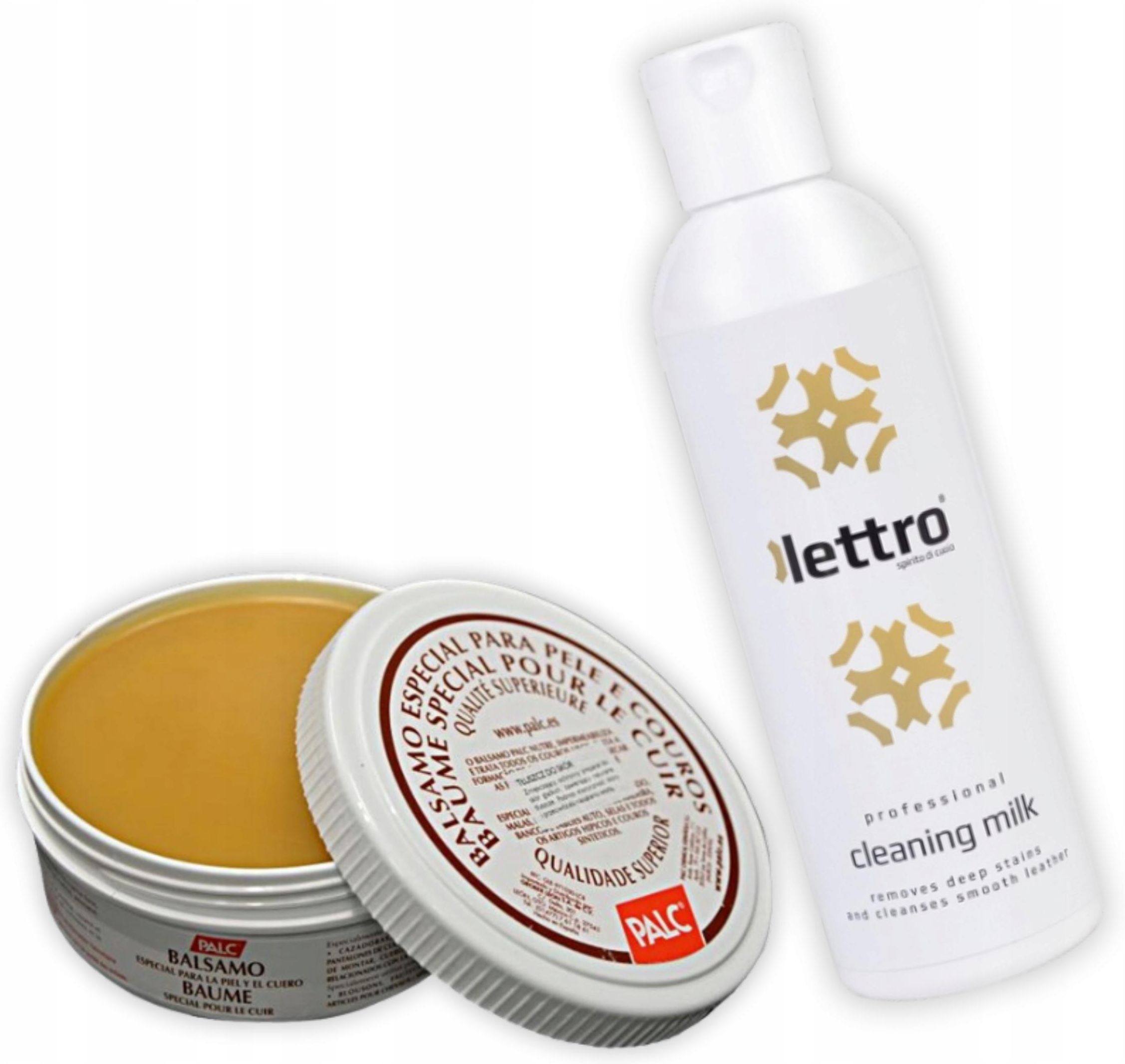 Lettro Zestaw Do Czyszczenia Butów Ze Skóry Mleczko Tłuszcz Impregnat ...