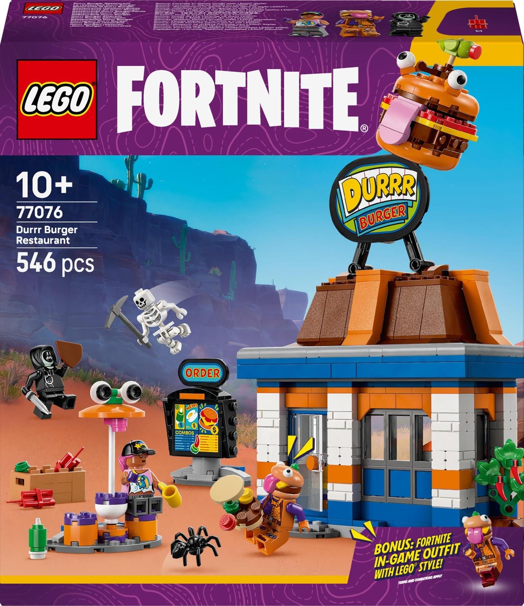 LEGO Fortnite 77076 Restauracja Durrr Burgerownia - Ceny i opinie ...