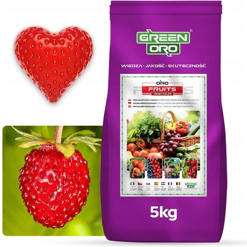 Nawóz Green Oro Nawóz Do Truskawek Oro Fruits 100Dni 5Kg Nawoz Do ...