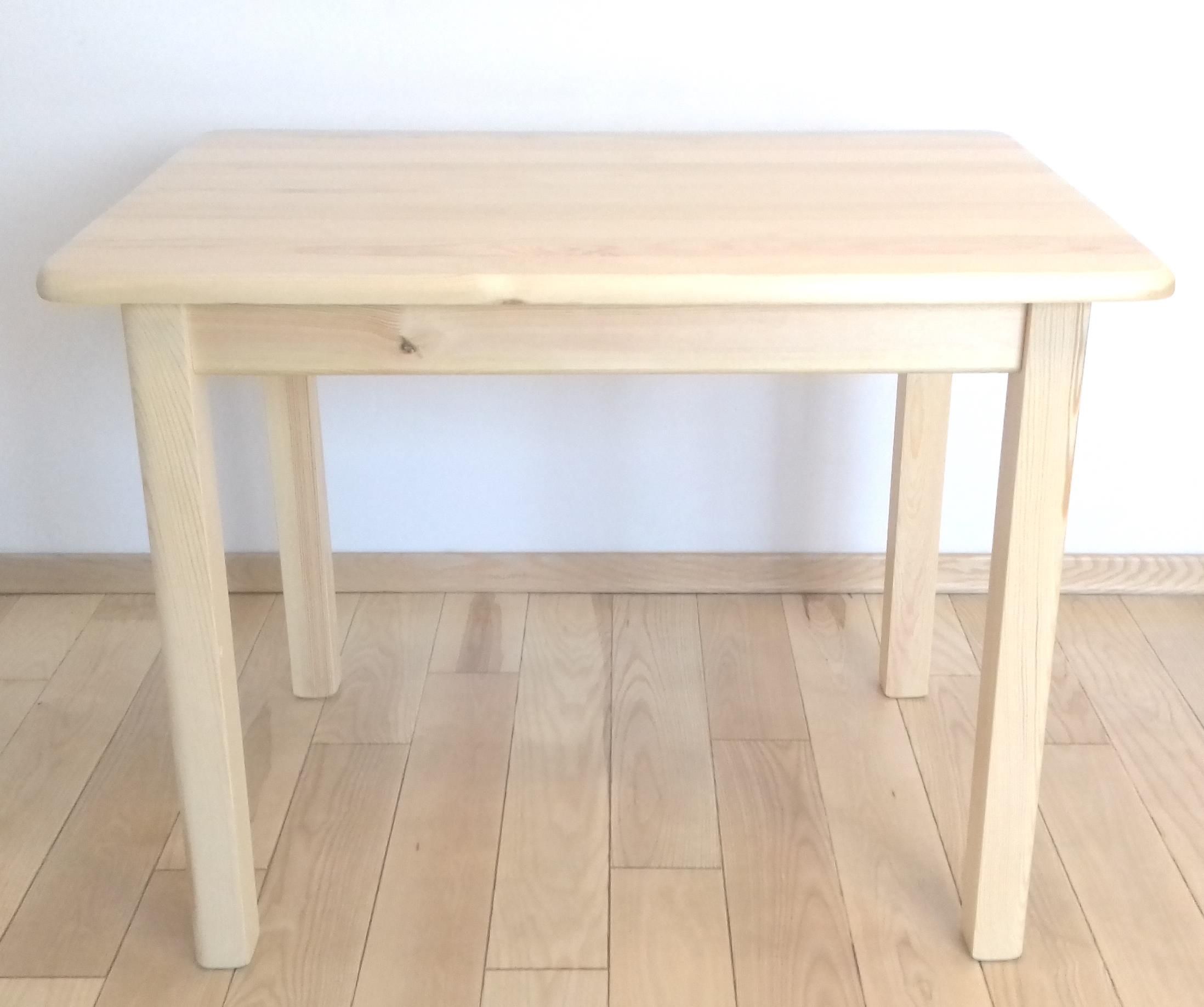 Miland Solidny Stół Drewniany Do Kuchni 100x60 (10060) - Opinie i ...