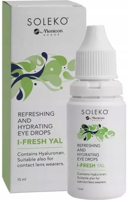 Menicon Krople Nawilżające Soleko I-Freshyal 15ml - opinie i ceny na ...