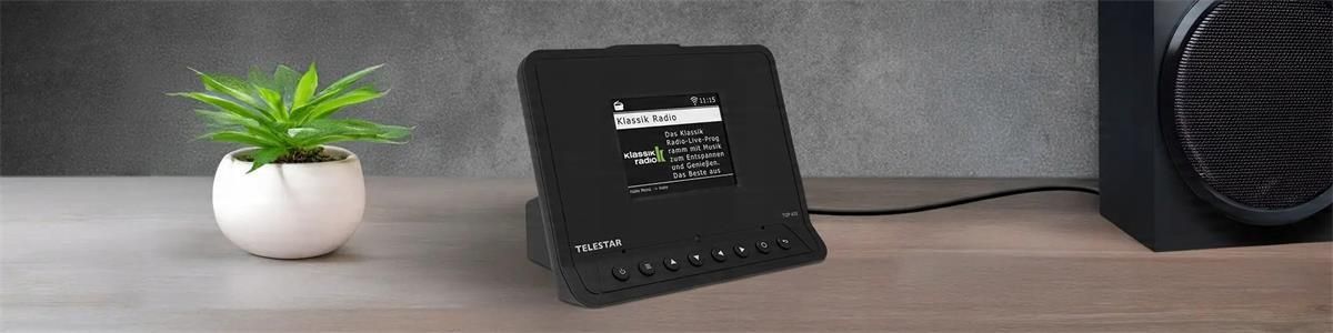 Radio Radio Telestar TOP 400 DAB+ Internet radio adapter Czarny ...