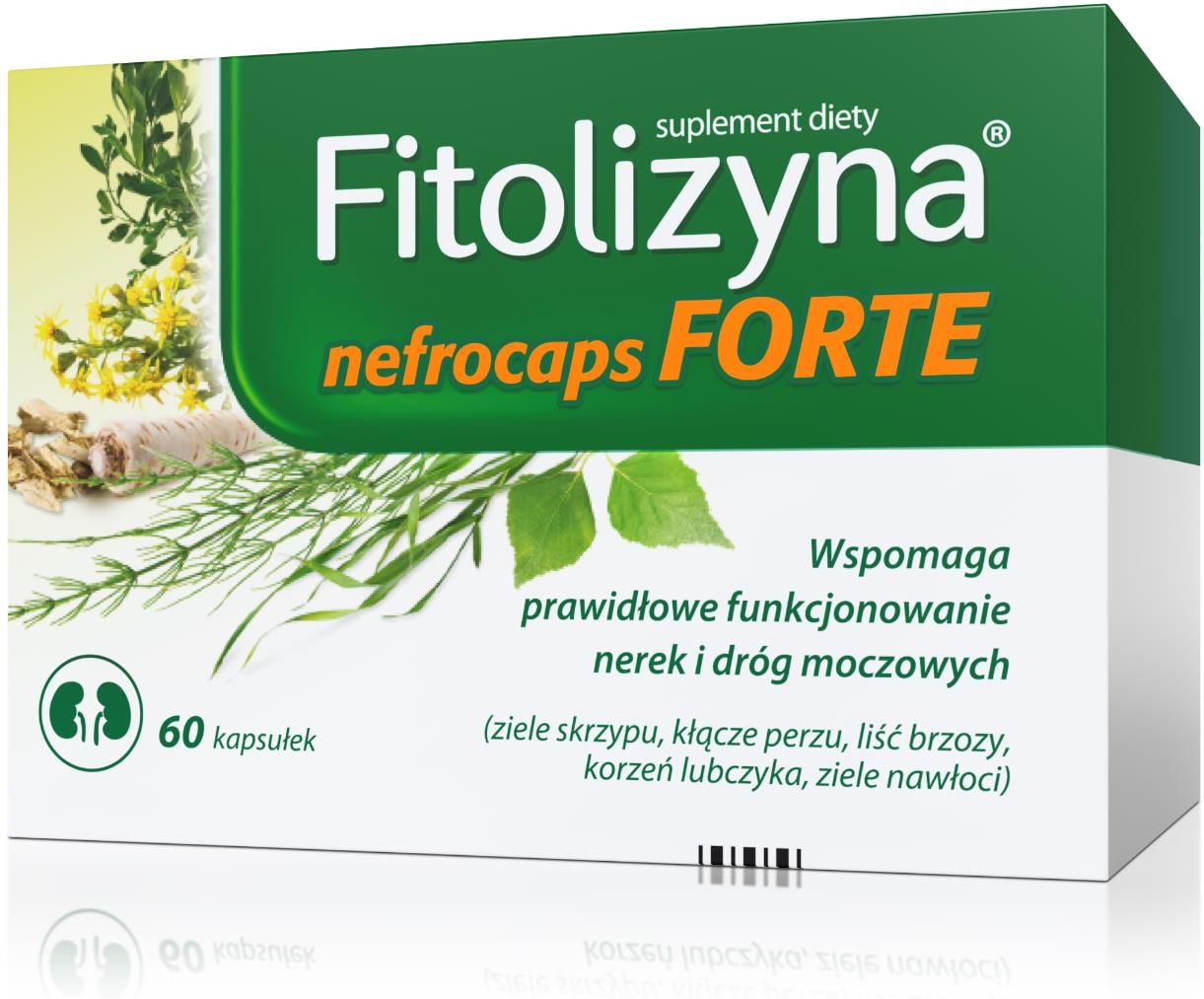 Fitolizyna Forte Nefrocaps 60 kaps. - Opinie i ceny na Ceneo.pl