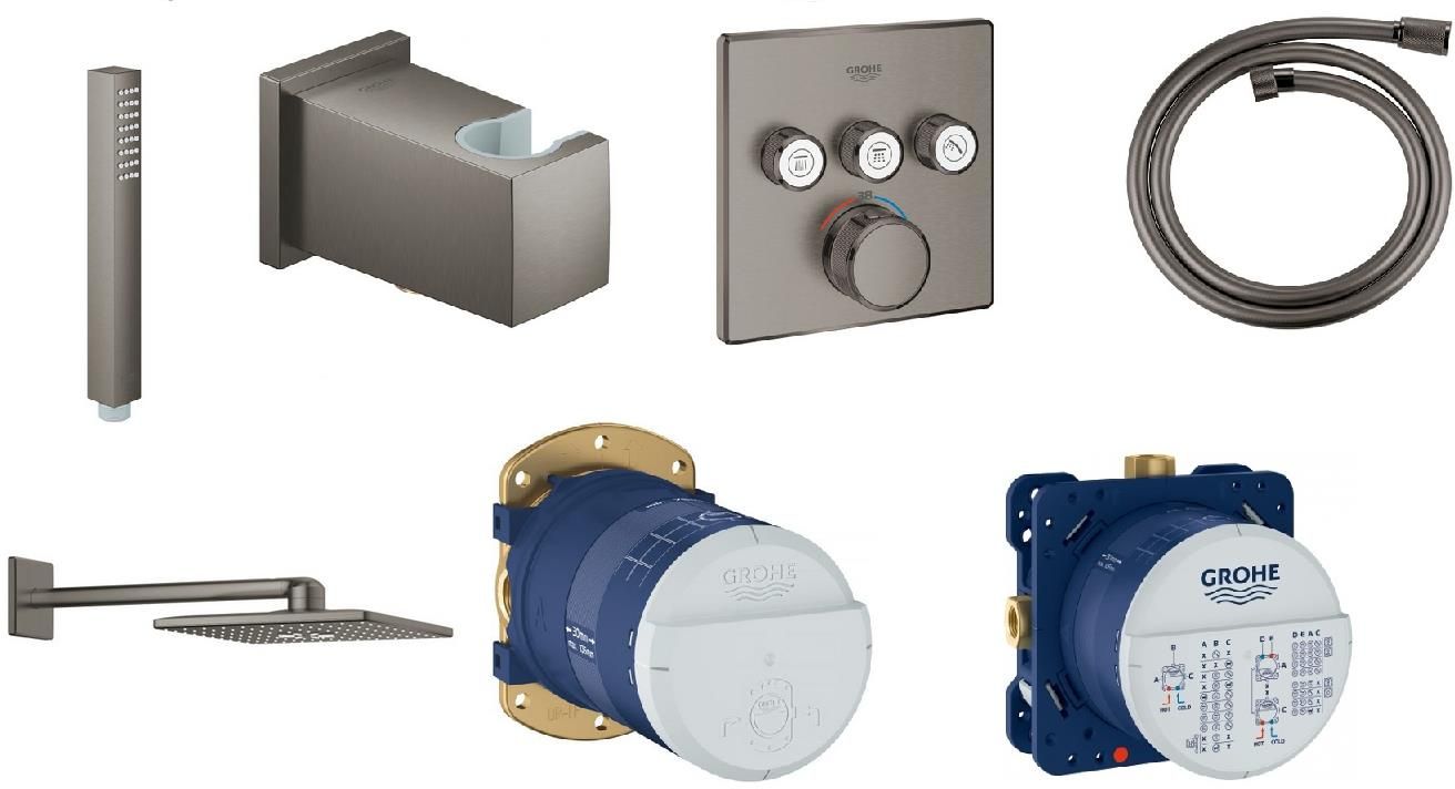 Zestaw prysznicowy Grohe Grohtherm SmartControl35600000+29126AL0 ...