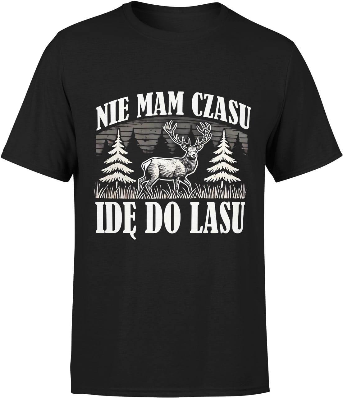 Jeleń Nie Mam Czasu Idę Do Lasu Męska koszulka (M, Błękit) - Ceny i ...