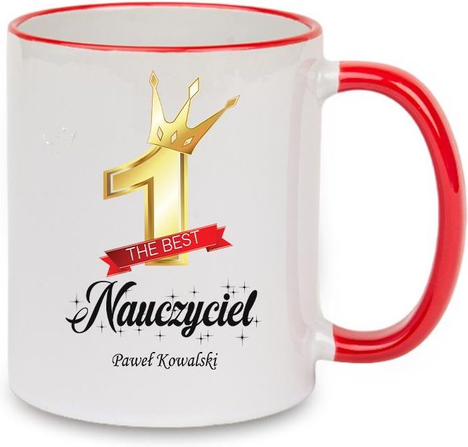 D-G Kubek Z Nadrukiem Nauczyciel Szkoła Zabawny Tekst (BUCZNAU02) - Opinie i atrakcyjne ceny na ...
